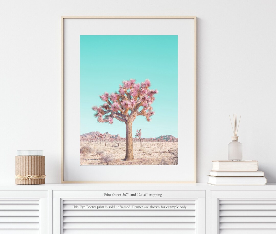 Joshua Tree Art Print Desert Landscape Photography Cactus - Etsy