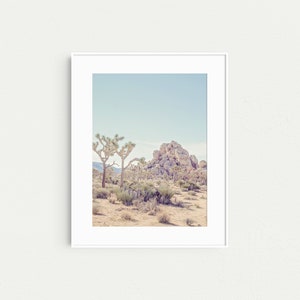 Joshua Tree Prints, Boho Wall Art, Set of 3 Prints, Desert Prints, Boho ...