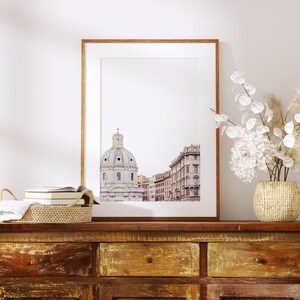 Rome Wall Art, Italy Print, Minimalist Architecture Art Print, City ...