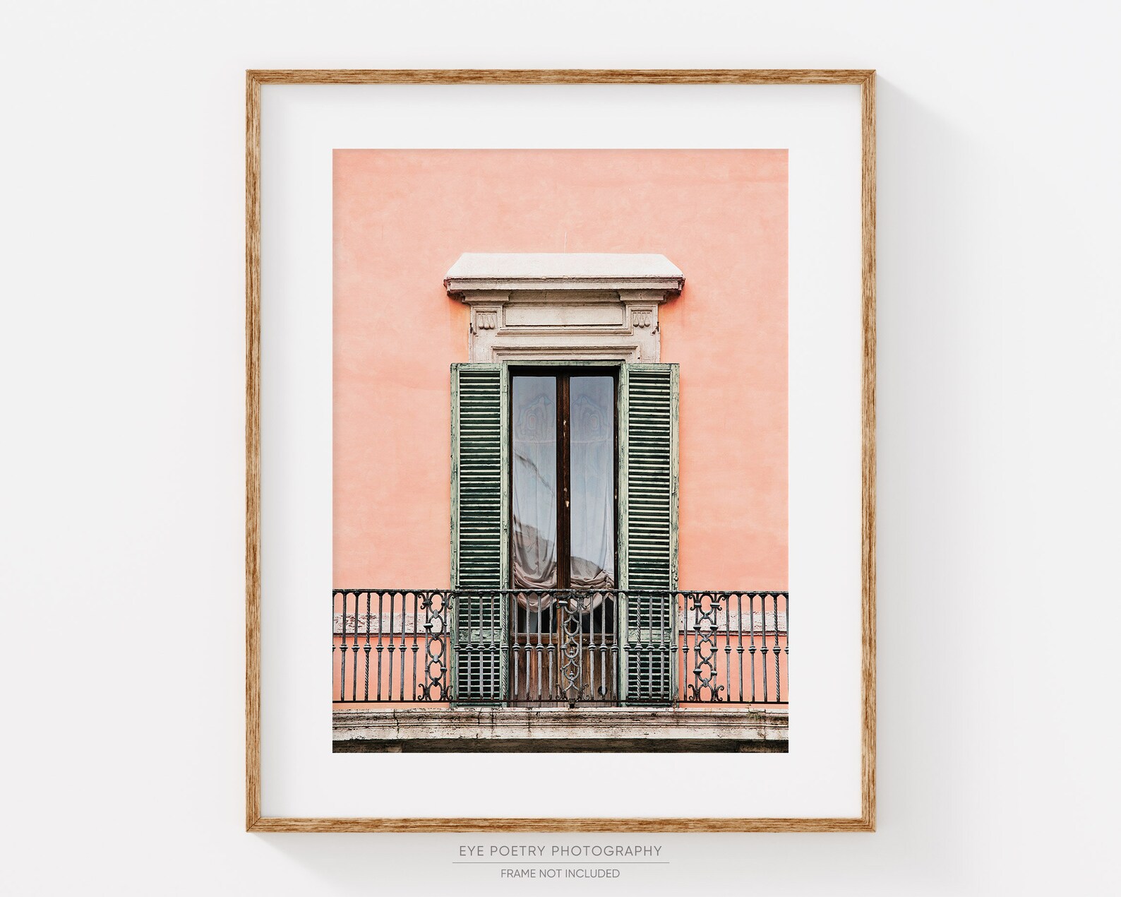 Rome Italy Print, Rustic Window Photo, Italy Wall Art, Travel ...