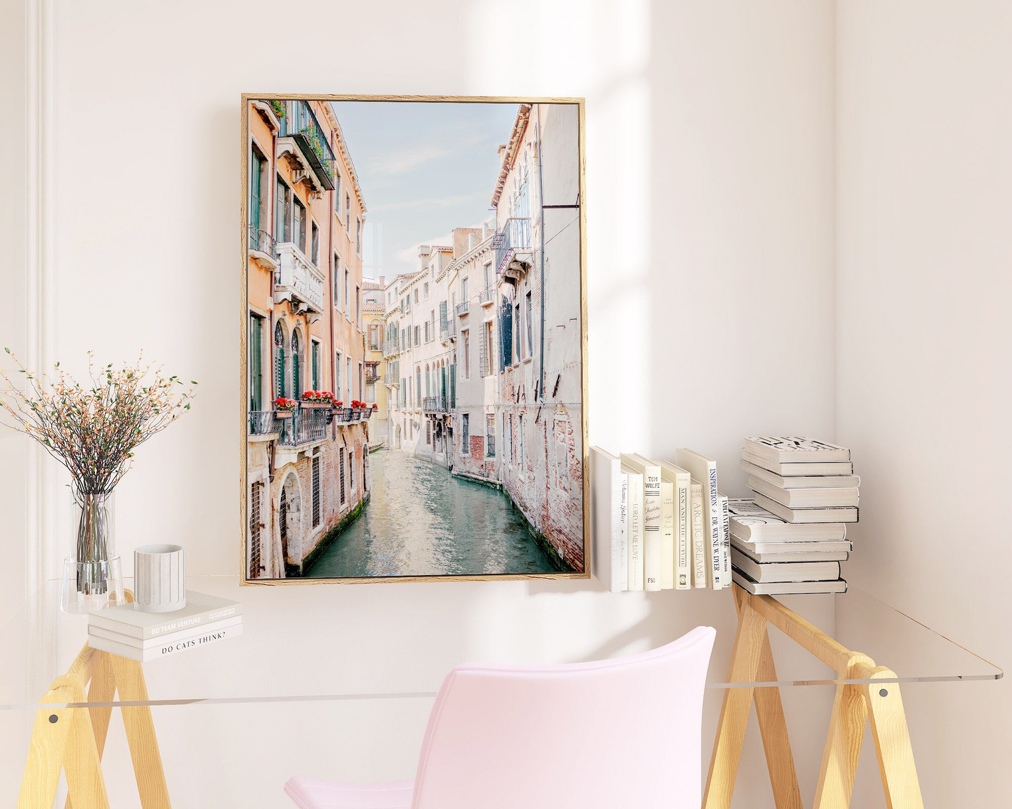 Venice Print, Italy Print, Venice Canal Photo, Pastel Wall Art, City ...