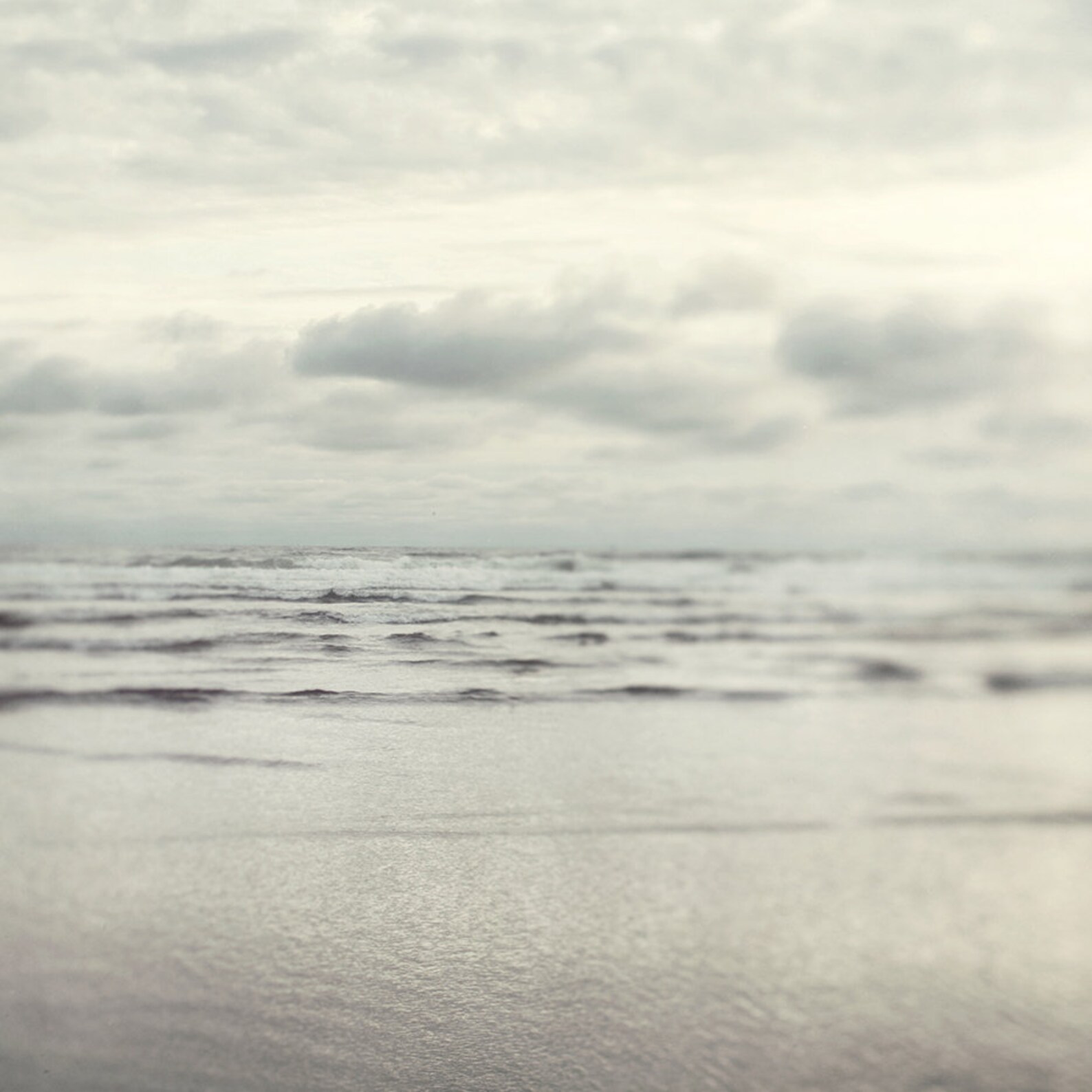 Muted Minimalist Ocean Photography Print Fine Art Gray Silver - Etsy Canada