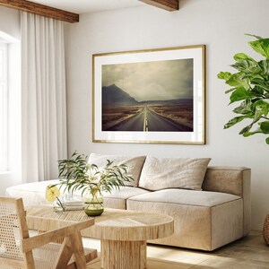 Open Road, Iceland Print, Landscape Photography Print, Wanderlust Print ...