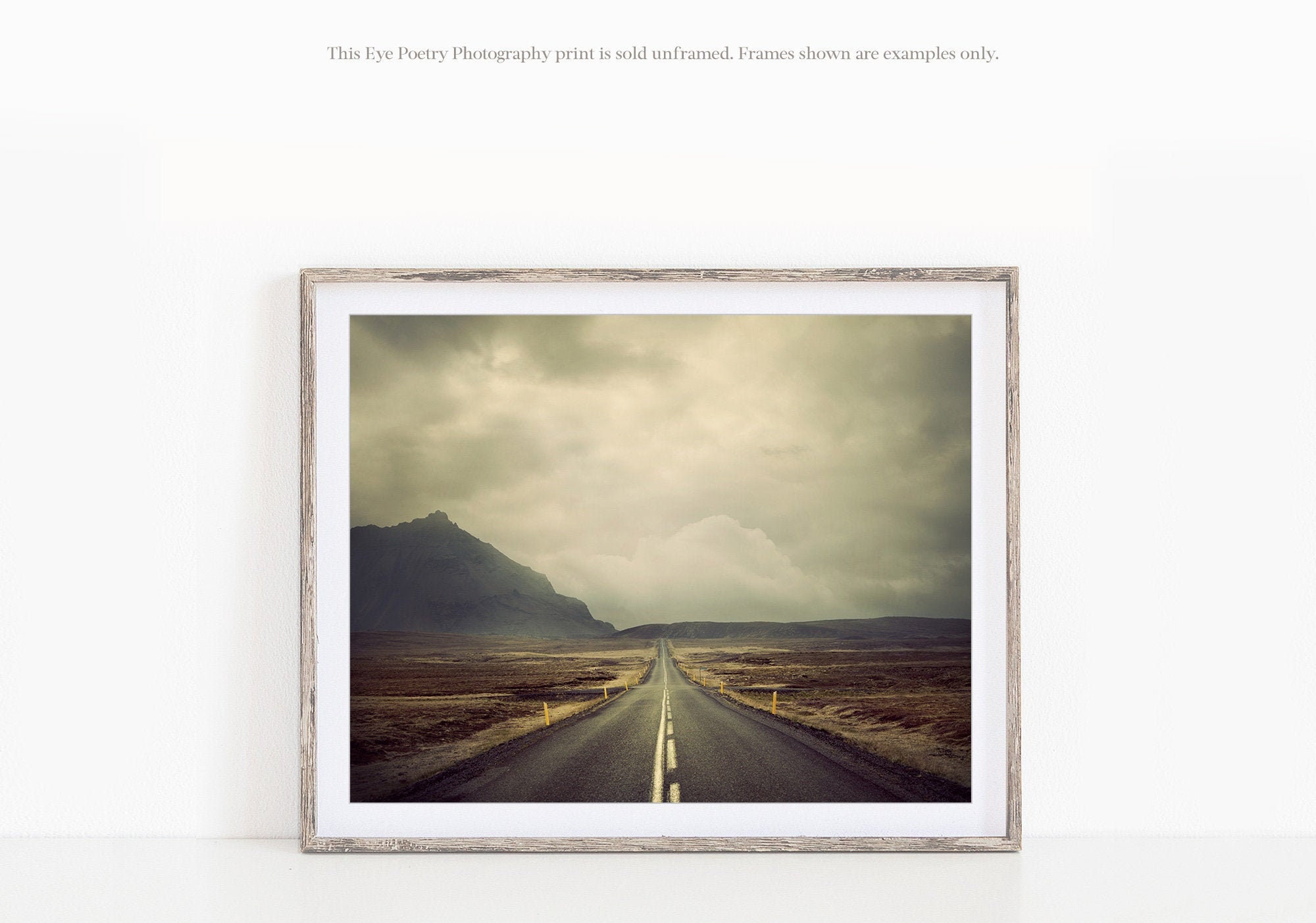 Open Road Iceland Print Landscape Photography Print - Etsy Canada