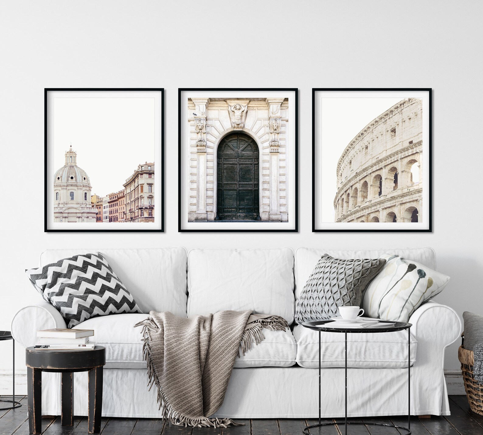Rome Prints Gallery Wall Set of 3 Prints Rome Italy Wall - Etsy