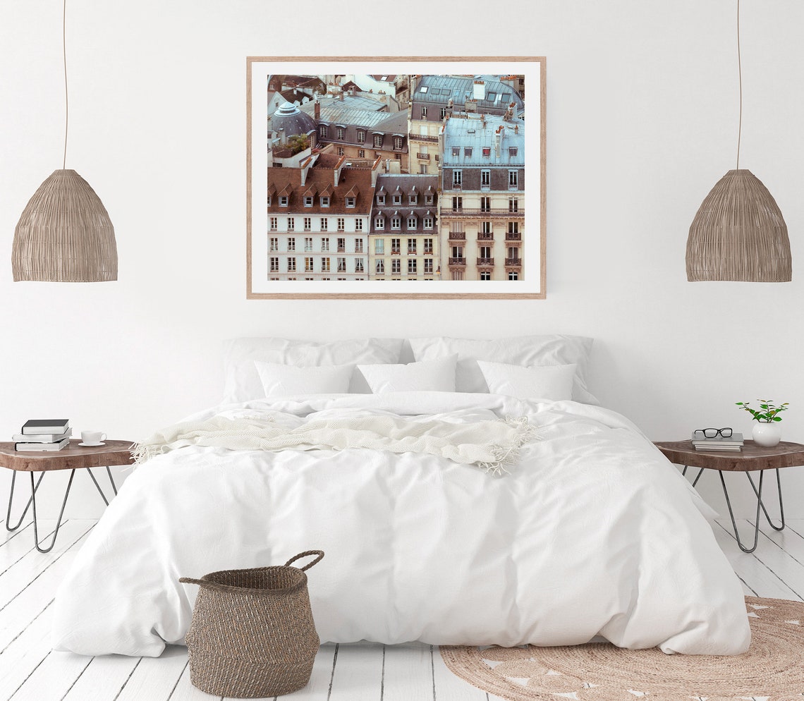 Rooftops of Paris Print Paris Photography Cityscape Large - Etsy