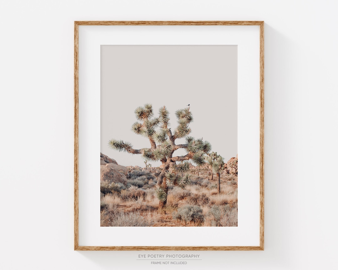 Joshua Tree Print, Boho Decor, Desert Print, Southwestern Landscape ...
