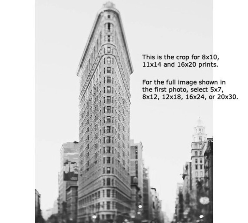 Flatiron Building New York Print New York City Photography | Etsy