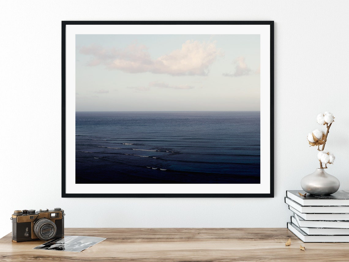 Ocean Print Bedroom Wall Art Ocean Art Nature Photography | Etsy