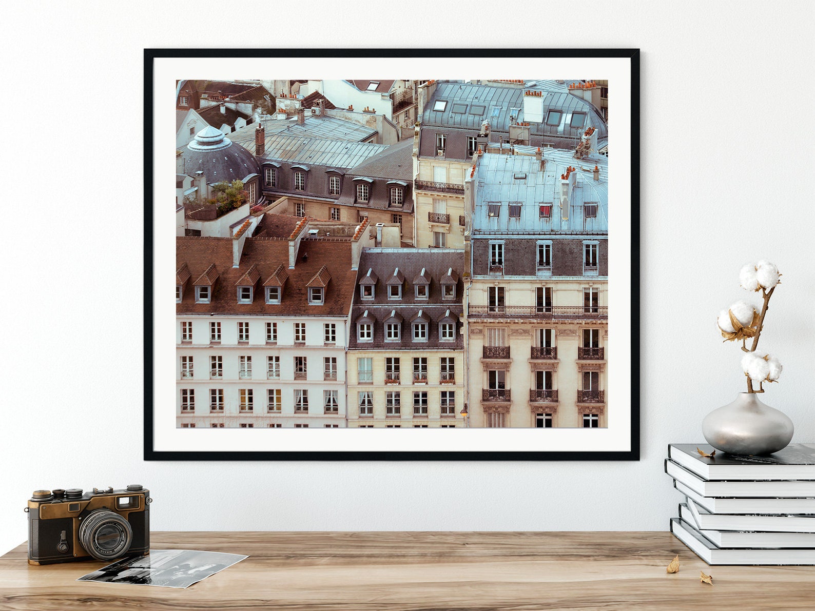 Rooftops of Paris Print Paris Photography Cityscape Large - Etsy