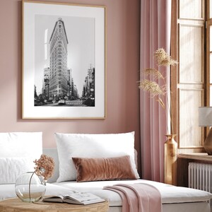 Flatiron Building, New York Print, New York City Photography, Black and ...