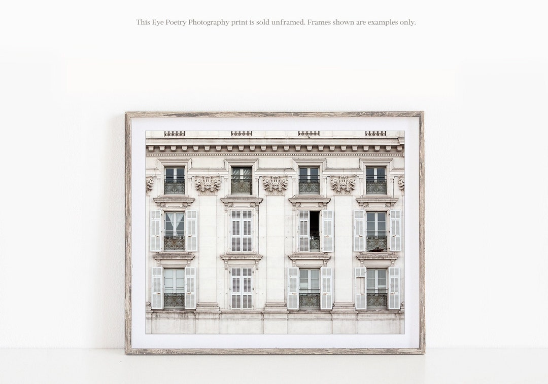 Provence Windows France Photography Print French Wall Decor - Etsy