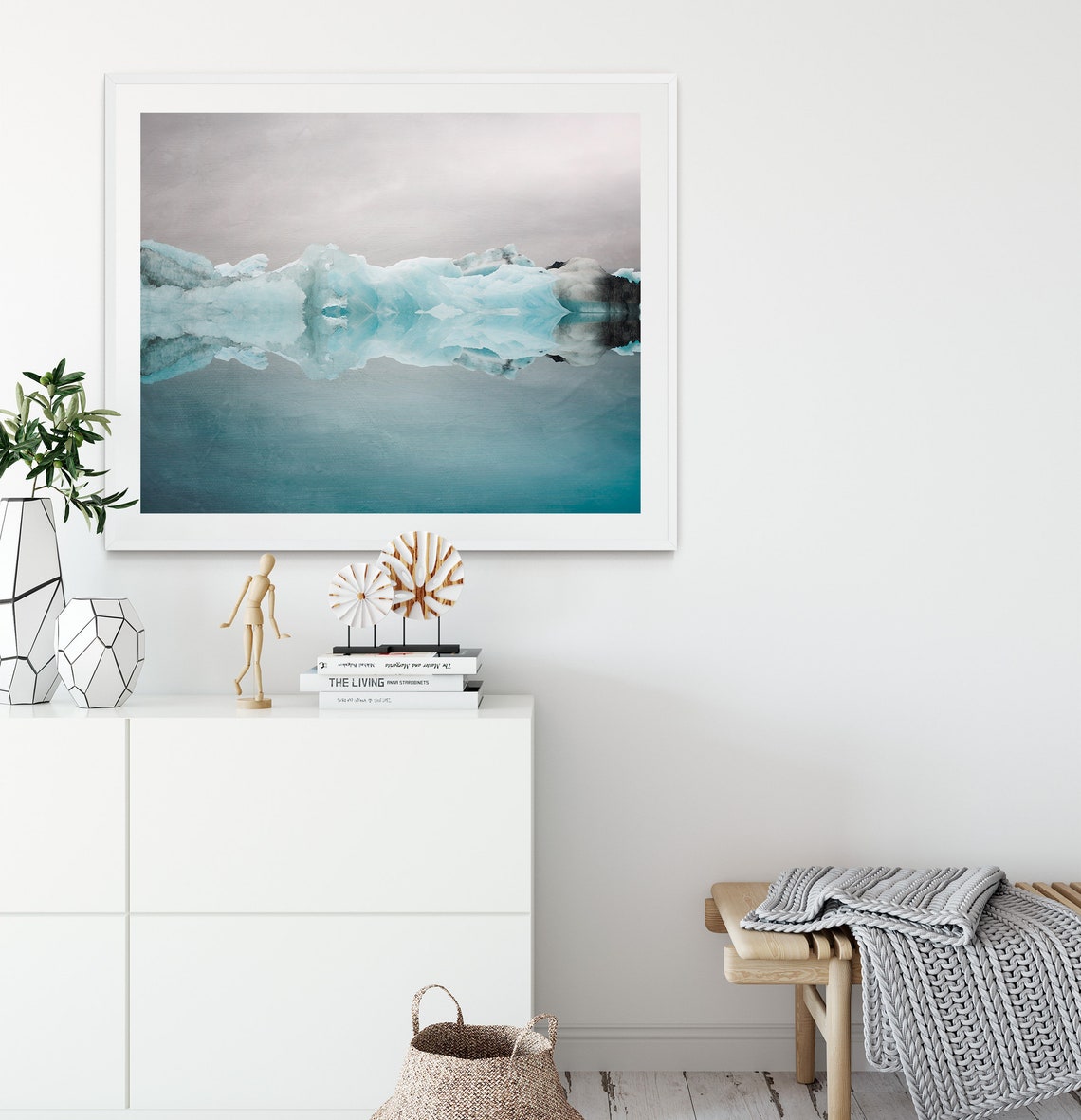 Iceberg Photograph Iceland Print Nordic Print Landscape | Etsy