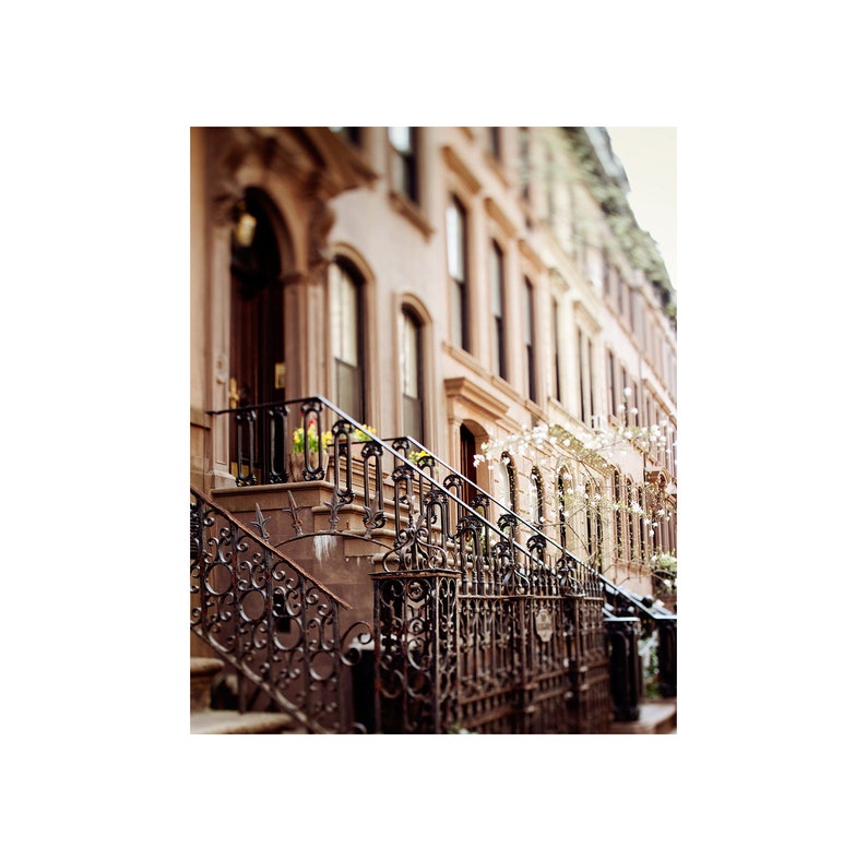 New York City Print Greenwich Village Sex And The City Etsy 