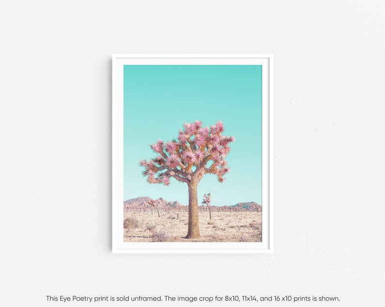 Joshua Tree Art Print Desert Landscape Photography Cactus - Etsy