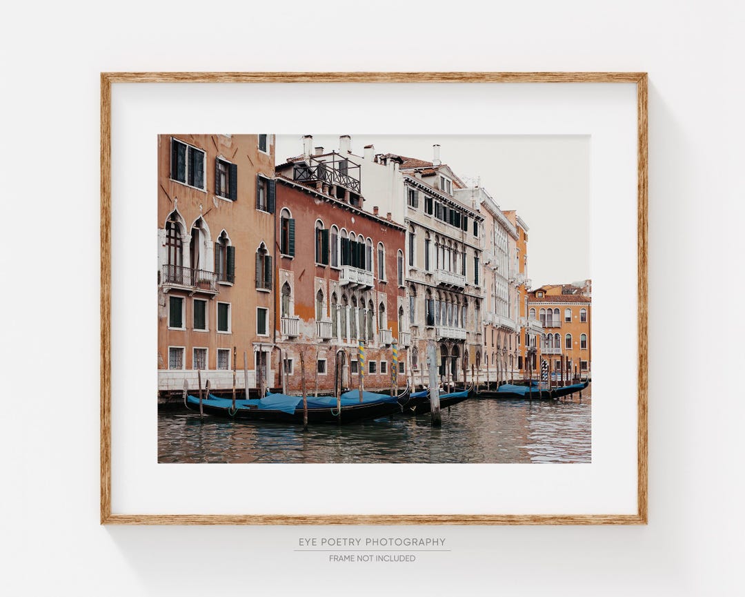 Venice Italy Wall Art, Travel Photography Print, Italian Decor Gift ...