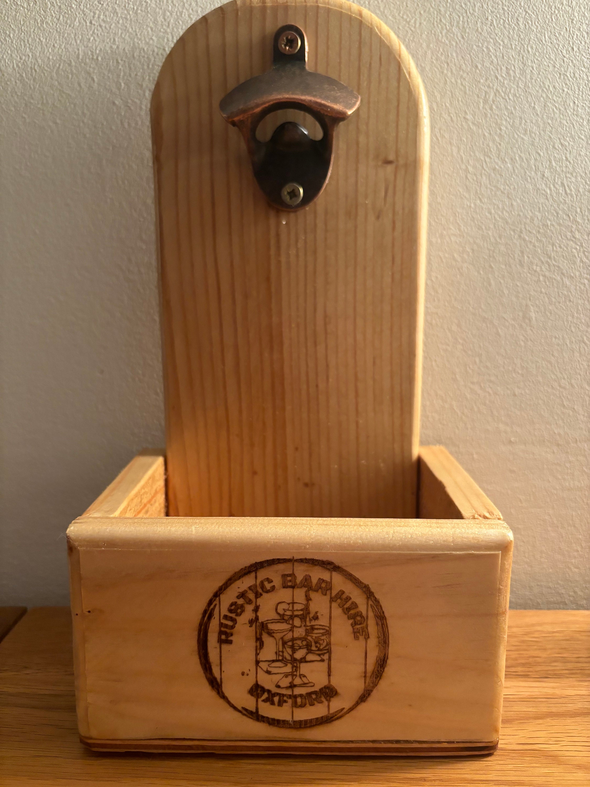 Handcrafted Wooden Wall-mounted Bottle Openers - Etsy