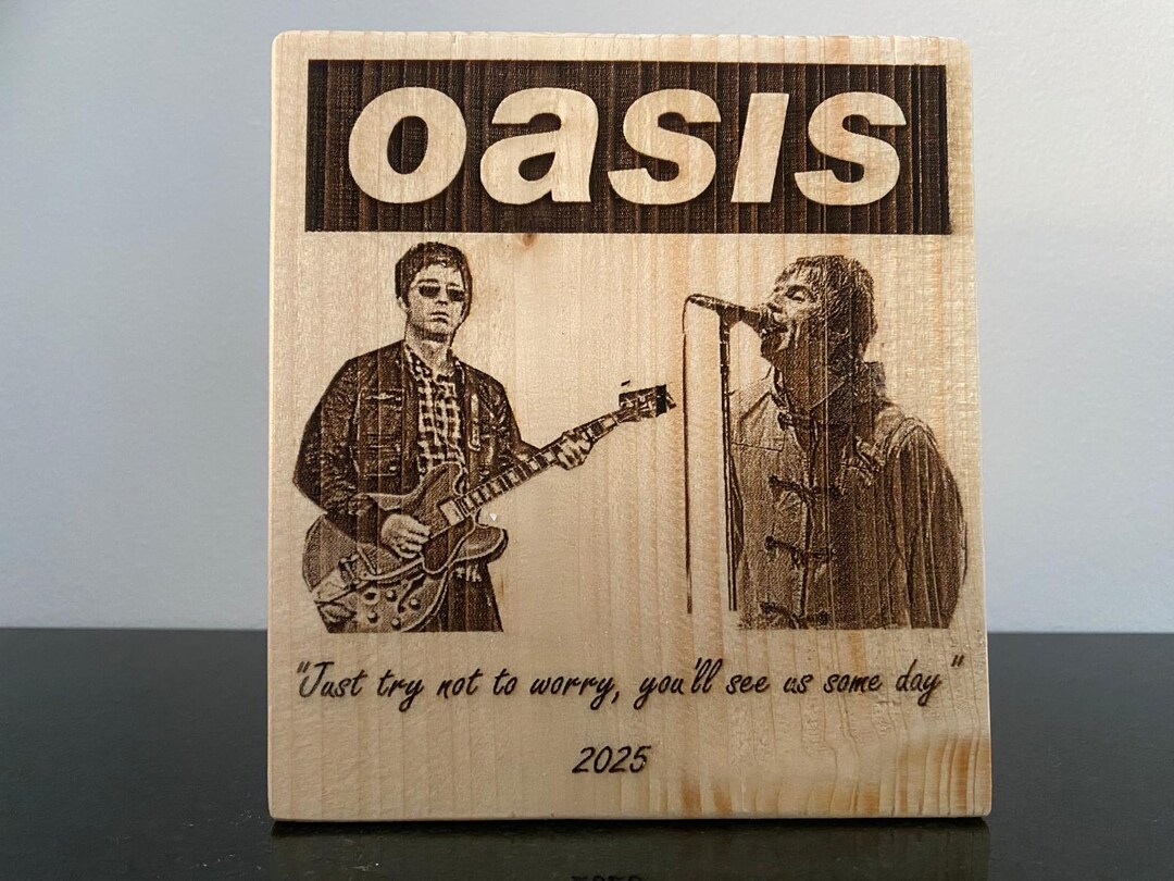 Oasis Memorabilia Plaques - Etsy