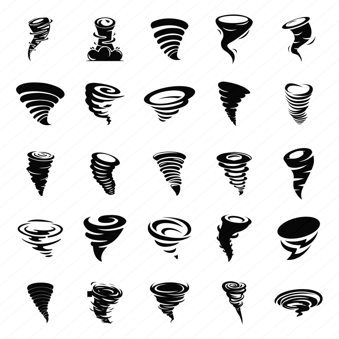 Tornado Svg Bundles, Tornado Clipart, Tornado PNG, Storm Svg, Hurricane ...