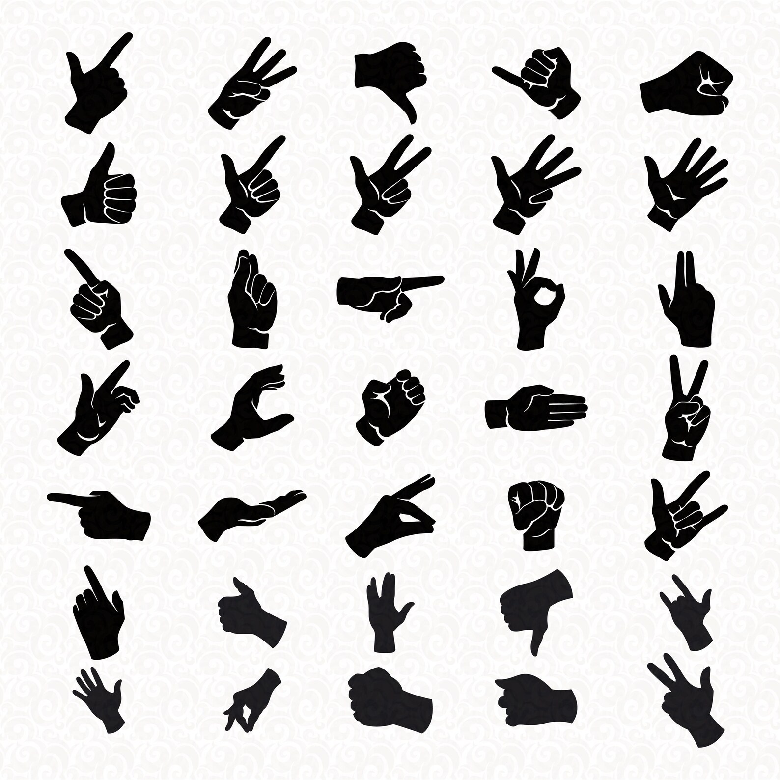 Hand Sign Svg, Hand Svg Clipart, Hand PNG, Hand Images, Winning Hand ...