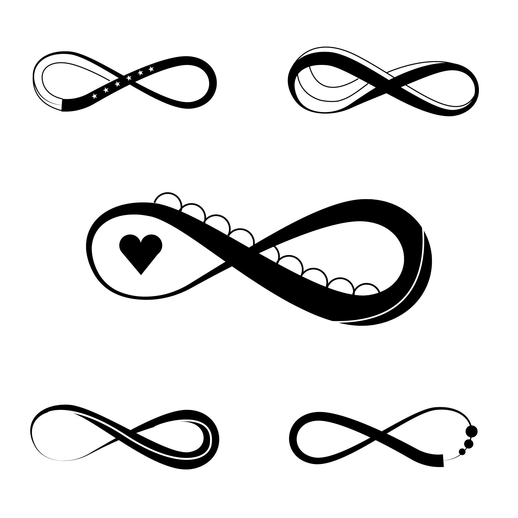 Infinity Symbol Svg Bundles, Cute Infinity Svg Clipart, Infinity PNG ...
