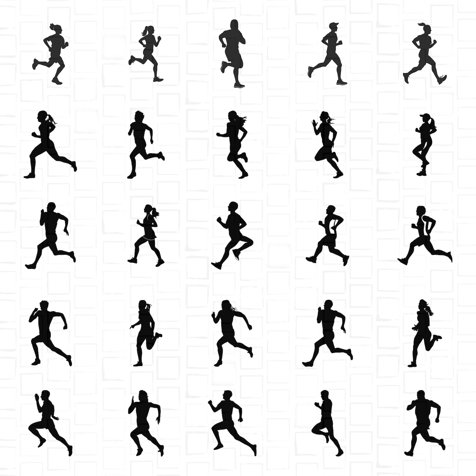 Runner Svg Bundles, Runner Clipart, Runner PNG, Runner Cut Files ...