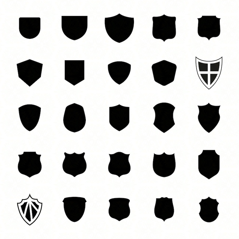 Best Ever Shield Svg Bundles, Shield Svg, Shield Clipart, Shield PNG ...