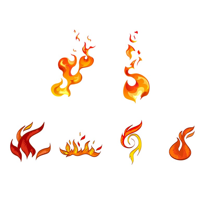 Fire Svg Bundles, Fire Clipart, Fire Flames Svg, Flames Frame Svg, Fire ...