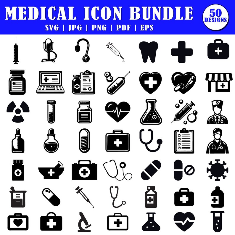 Medical Icons Svg Bundles, Medical Svg Bundles, Nurse Svg Heart, Nurse ...