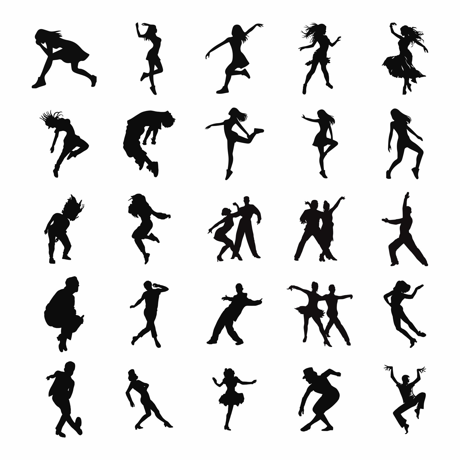 Best Dance Svg Bundles, Dance PNG, Dance Clipart, Dancing Girl Svg ...