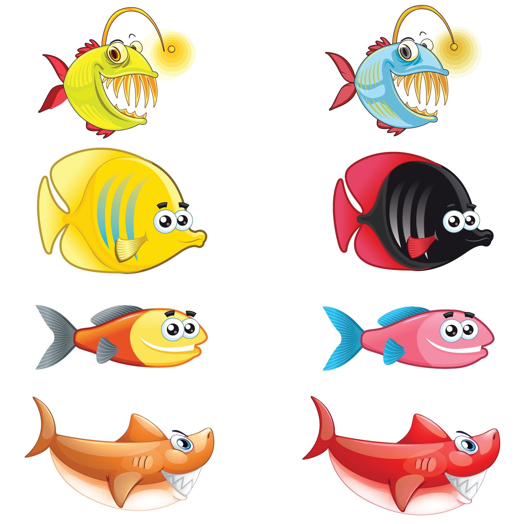 Sea Animals Svg Bundles, Ocean Animal Clipart , Under the Sea SVG ...
