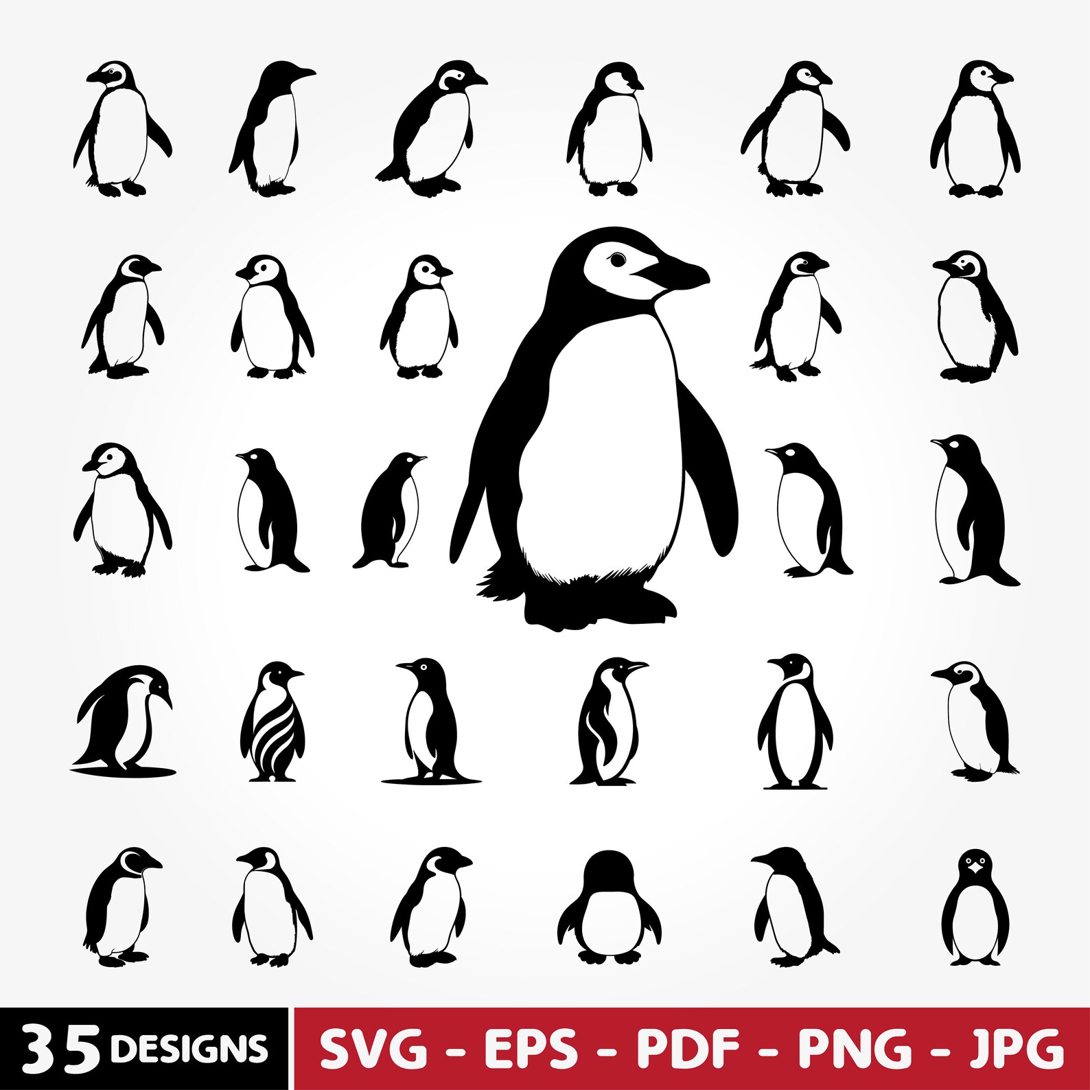 Lovely Penguin Svg, Penguin Svg Vut Files, Circuit Files, Penguin ...