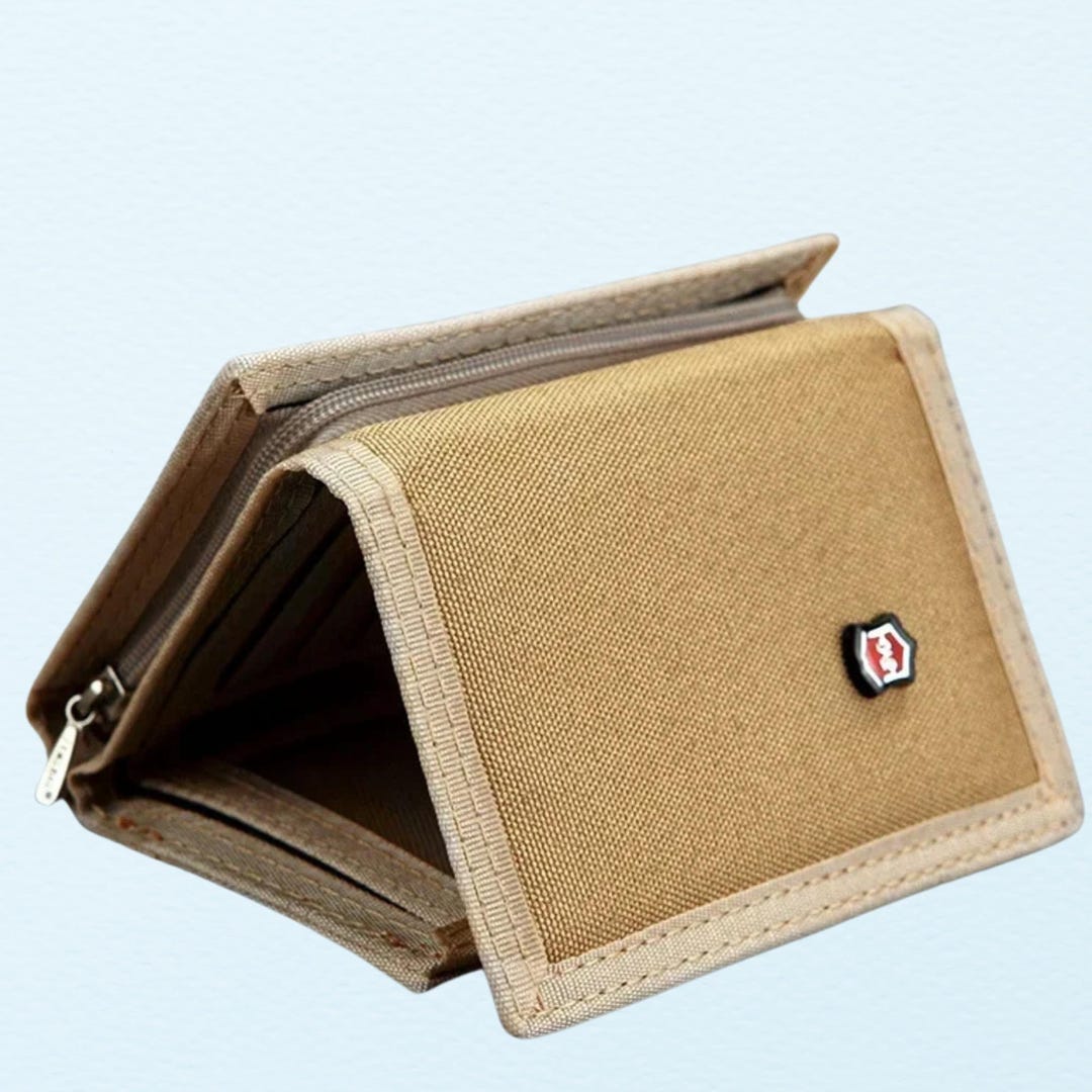 Minimalist Card Wallet Tri Fold Wallet Slim Multifuntional Card Holder ...