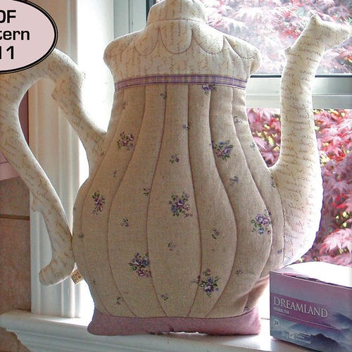 Quilted Teapot PDF Pattern 13 - Etsy