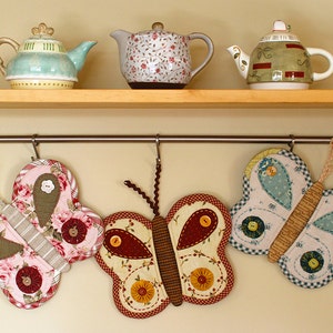 Butterfly Potholder - PDF Pattern 5 - Etsy