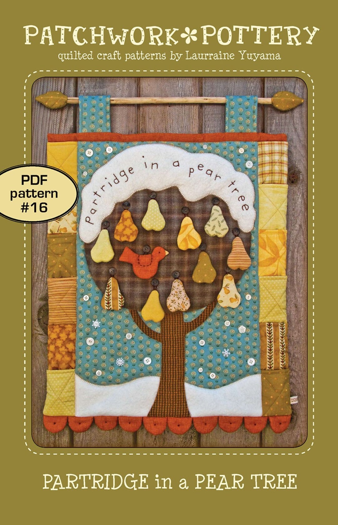 Partridge in a Pear Tree - PDF Pattern 16 - Etsy