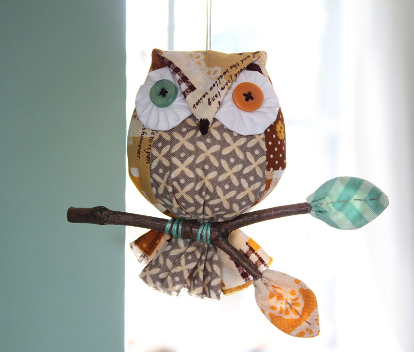 Owl on a Stick - PDF Pattern 18 - Etsy