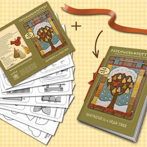 Partridge in a Pear Tree - PDF Pattern 16 - Etsy