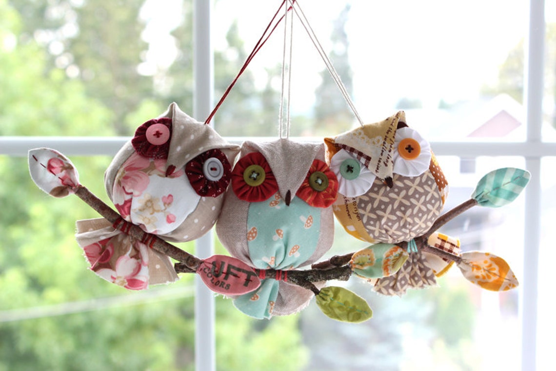Owl on a Stick - PDF Pattern 18 - Etsy