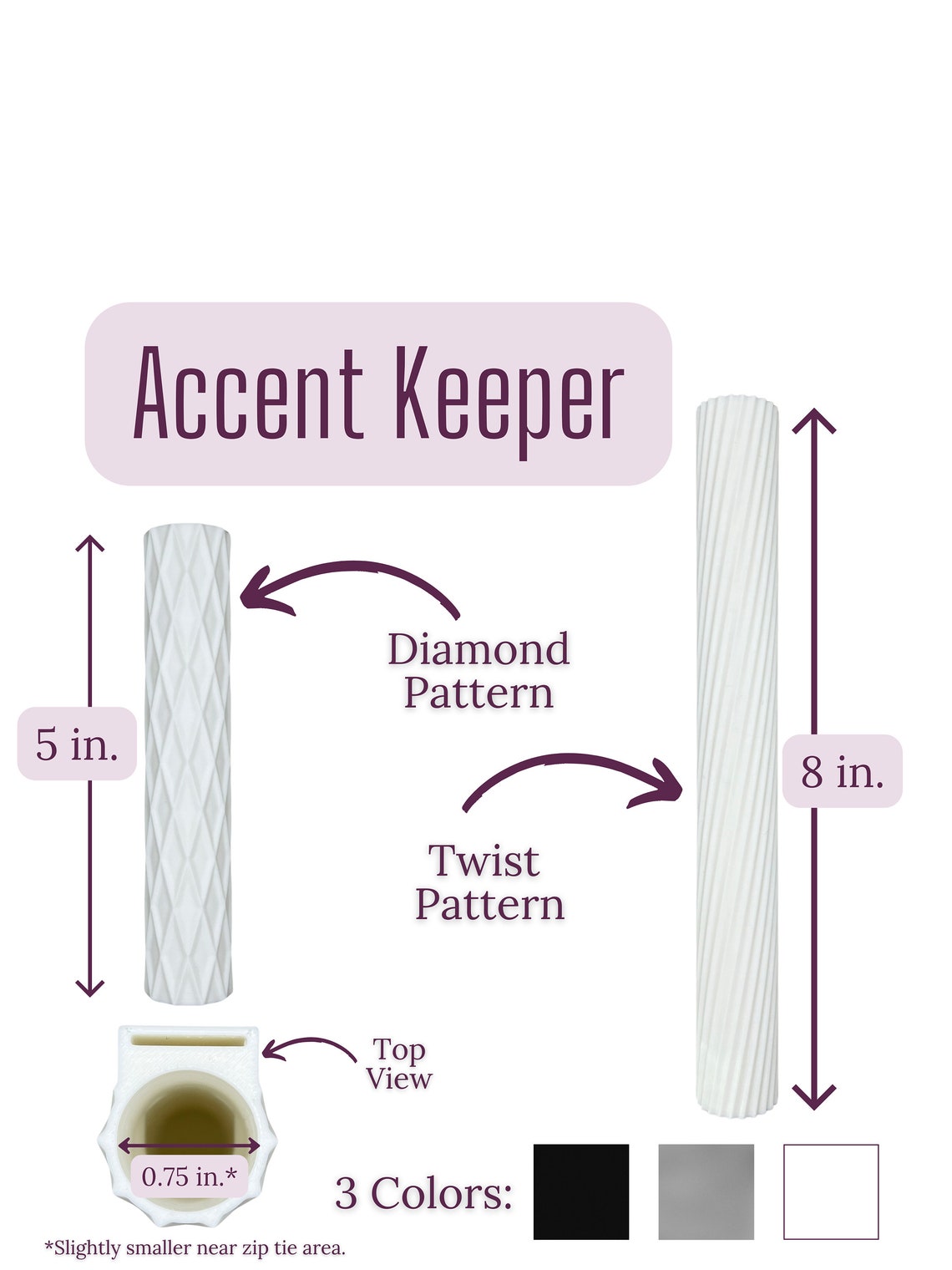 Accent Keeper - 8" Cemetery Gravestone Graveside Grave Monument ...
