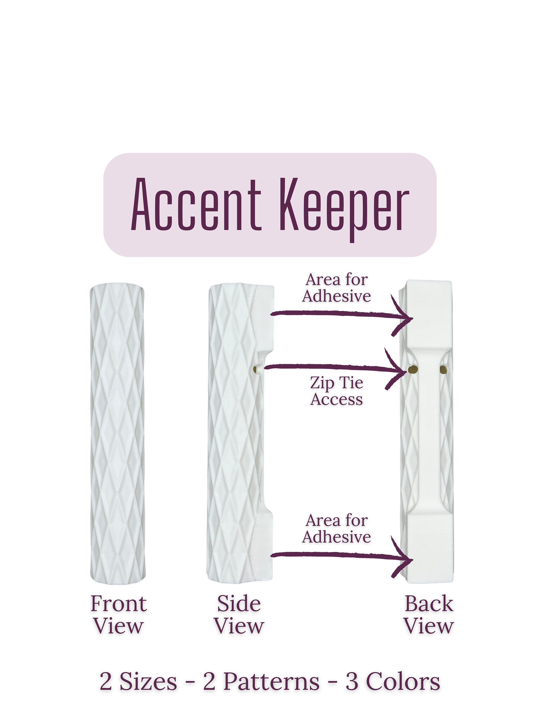 Accent Keeper - 8" Cemetery Gravestone Monument Removable Reusable ...