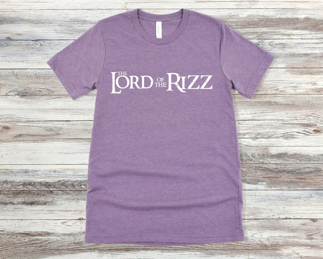 Rizzler T-shirt, Lord of the Rizz, the Rizzler Shirt, Funny Tee ...