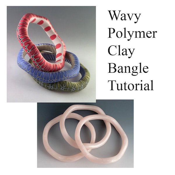 Polymer Clay Bangle - Etsy