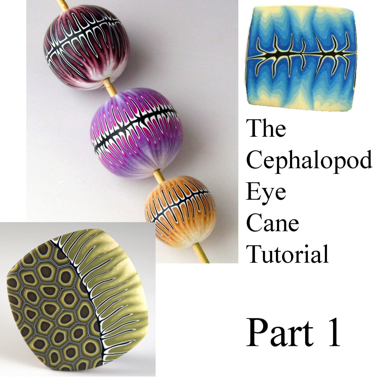 Tutorial - Make a Cephalopod Eye Cane PART 1 - Etsy