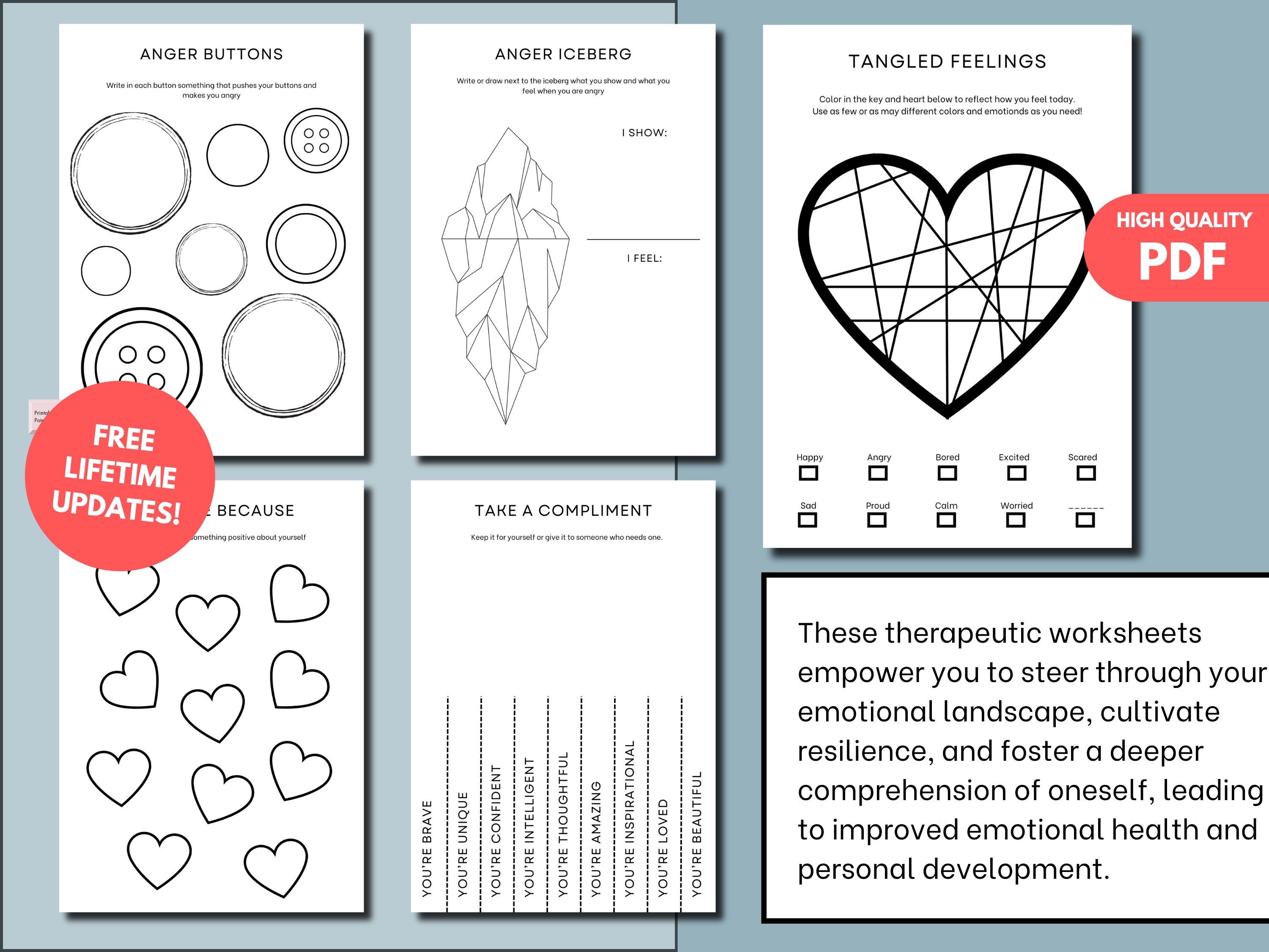 ADHD Planner Workbook | Guide ADHD Resources, Journal Prompts ...