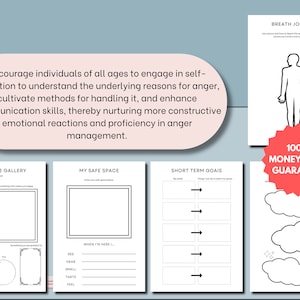 Personal Development Art Therapy Worksheets for School Counselor Social ...