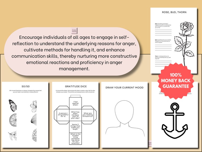 Mental Health Art Therapy Worksheets for Social Worker Life Coach ...