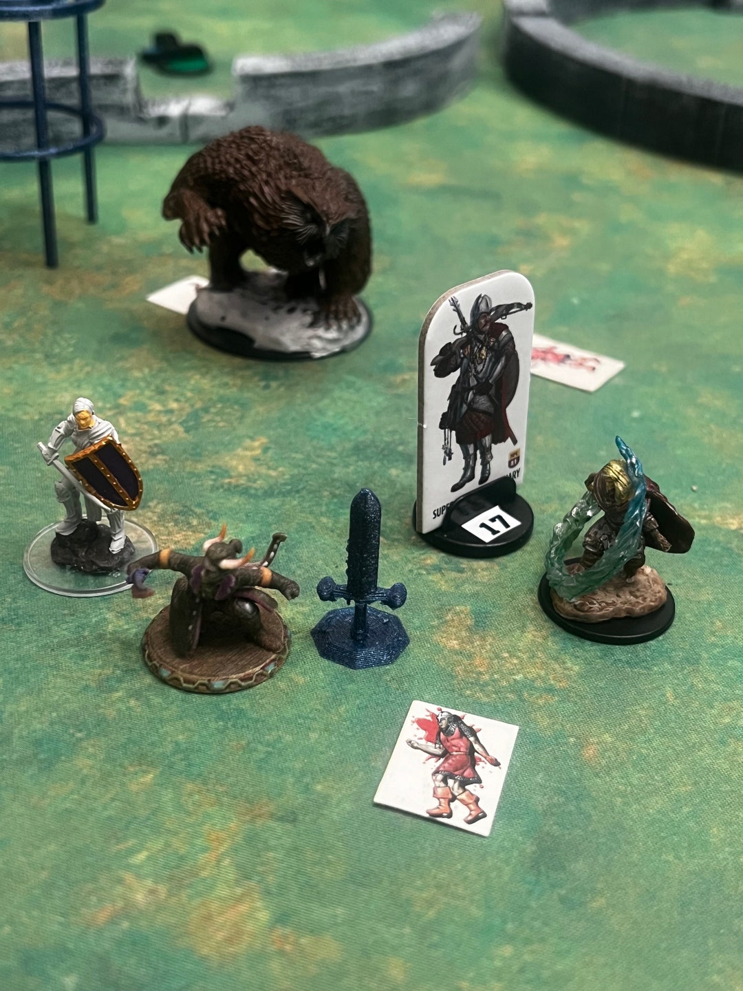 Unique DND Miniature: Spiritual Weapon Marker for Dungeons and Dragons ...