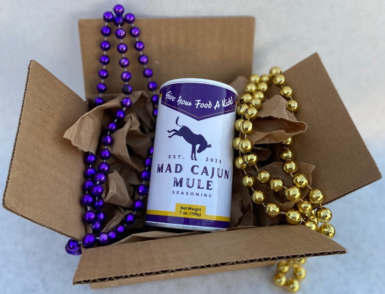 Mad Cajun Mule Seasoning: Low Sodium, All Natural Cajun Flavors - Etsy