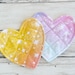 NICU Scent Cloth: Micro Preemie Gift, Pastel Tie Dye Hearts (set of 2 ...